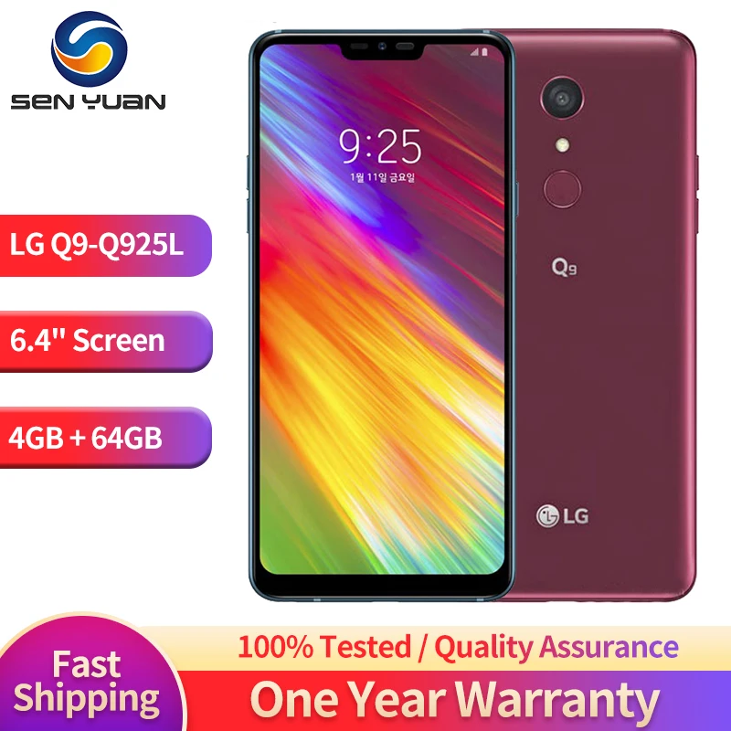 Original-LG-Q9-4G-LTE-Mobile-Phone-Korea-Version-6-4-Q925L-Unlocked-4GB ...