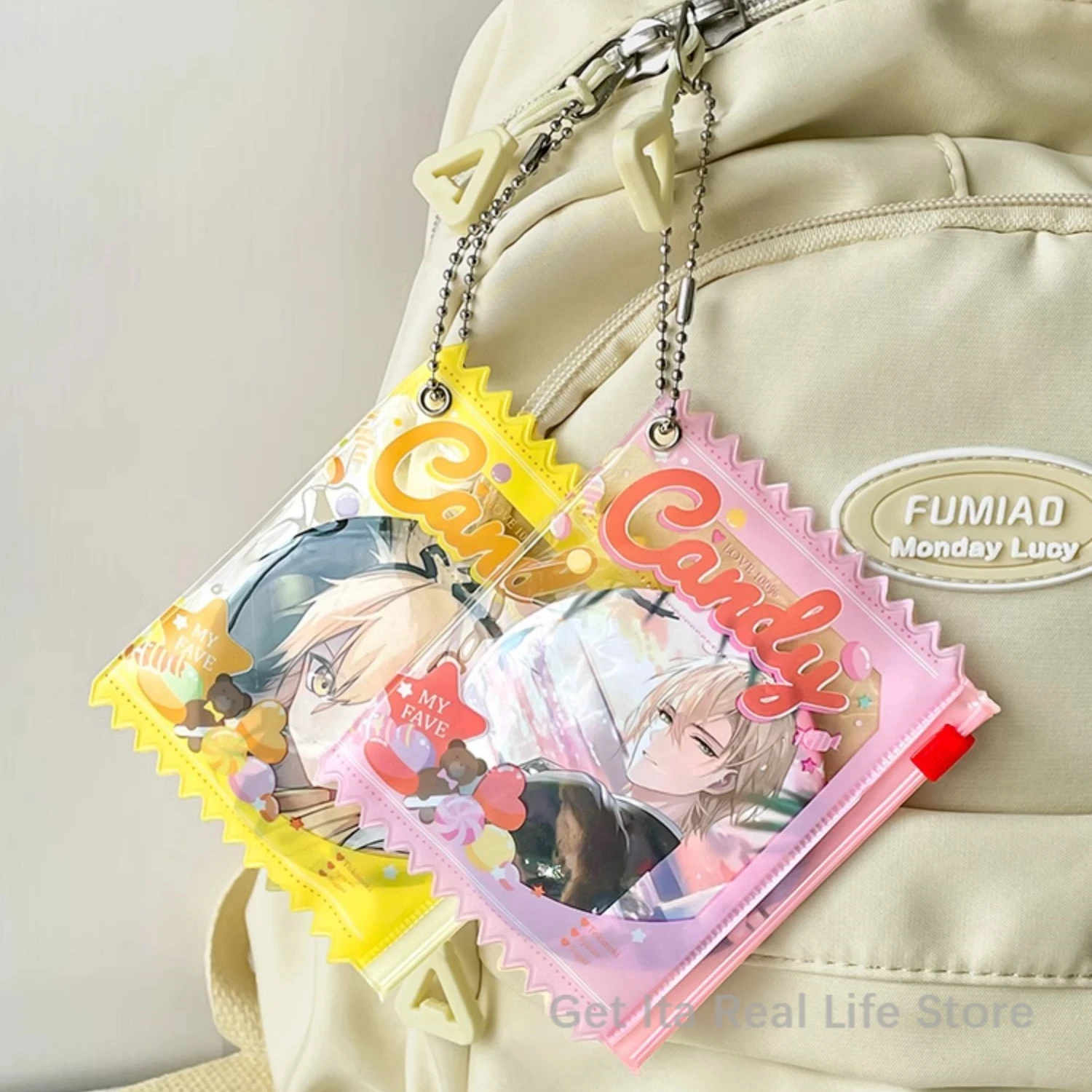 Anime-Badge-Card-Keychain-Cover-Candy-Bag-Hanger-for-Pins-Cards-Dolls ...