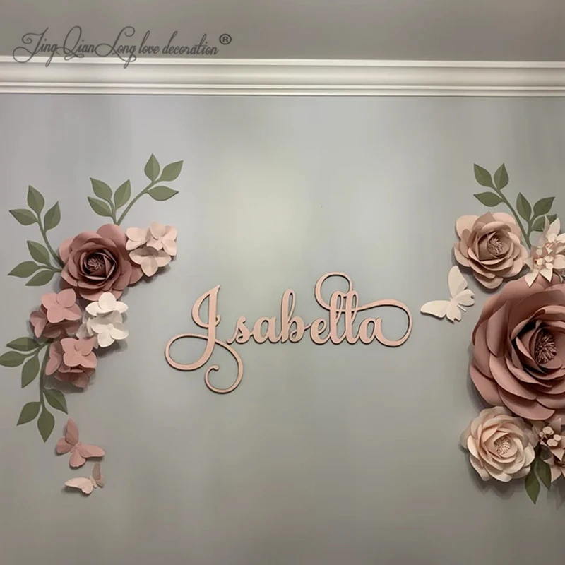 Custom Personalized Wooden Name Signs, Children's Name Wall Decor ...