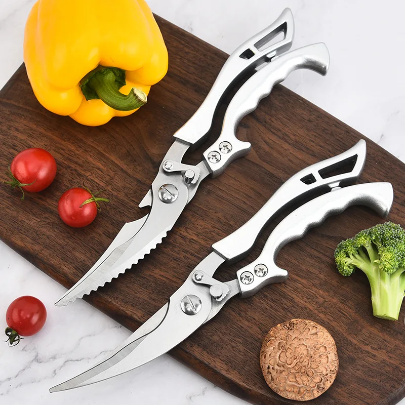 Kitchen Scissors Chicken Bone Kitchen Shears,duck Fish Cutter 4cr ...