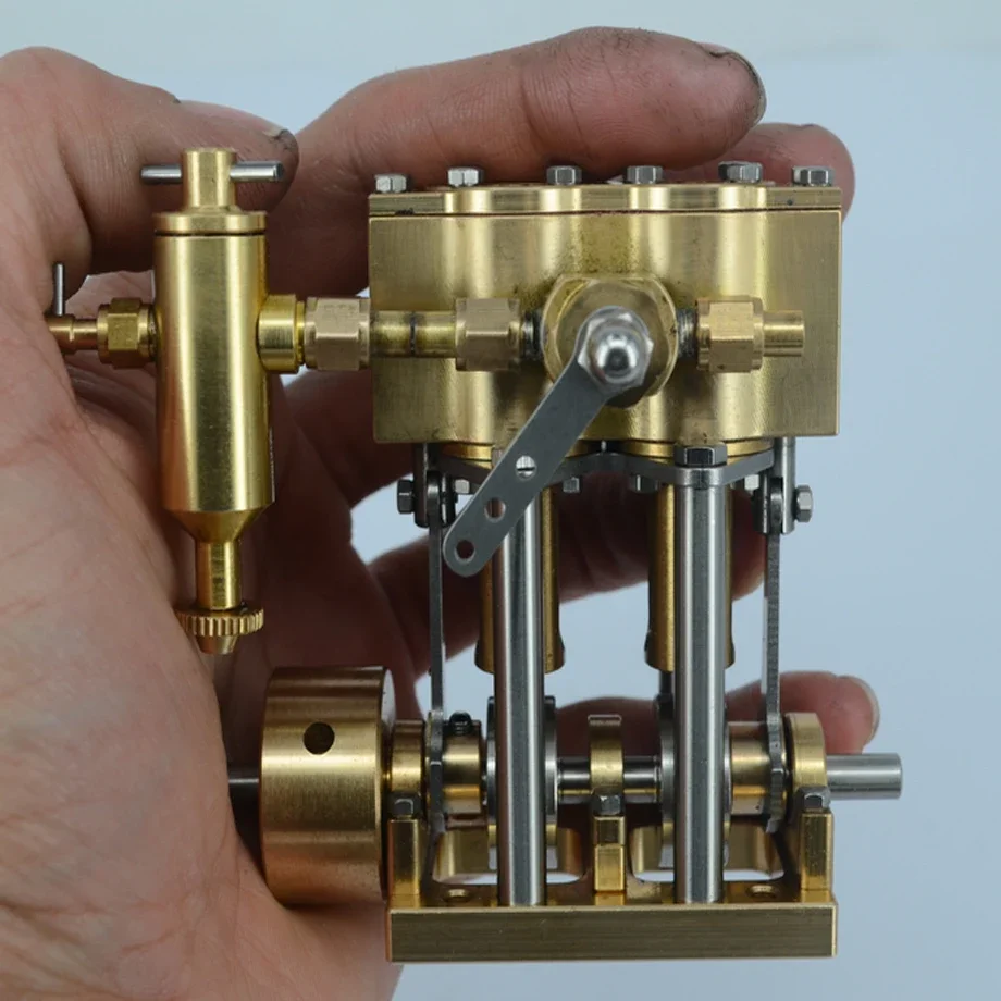 Vertical-Two-Cylinder-Reciprocating-Steam-Engine-Model-For-Steam-Ship ...