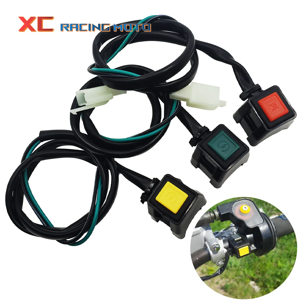 22mm-Durable-Start-Horn-Kill-Stop-Switch-Button-Control-Handle-Switches ...