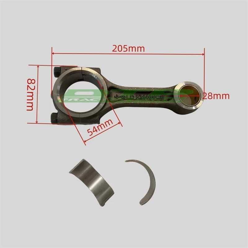 Connecting-rod-KM485QB-04203-KM485QB-04202-Connecting-rod-bearing-shell ...