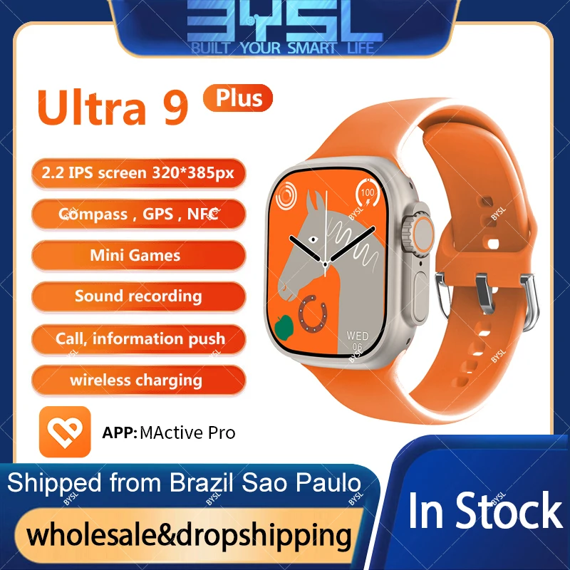2023-Series-9-Smart-Watch-Ultra-9-Plus-2-2-Call-Smartwatch-Compass ...