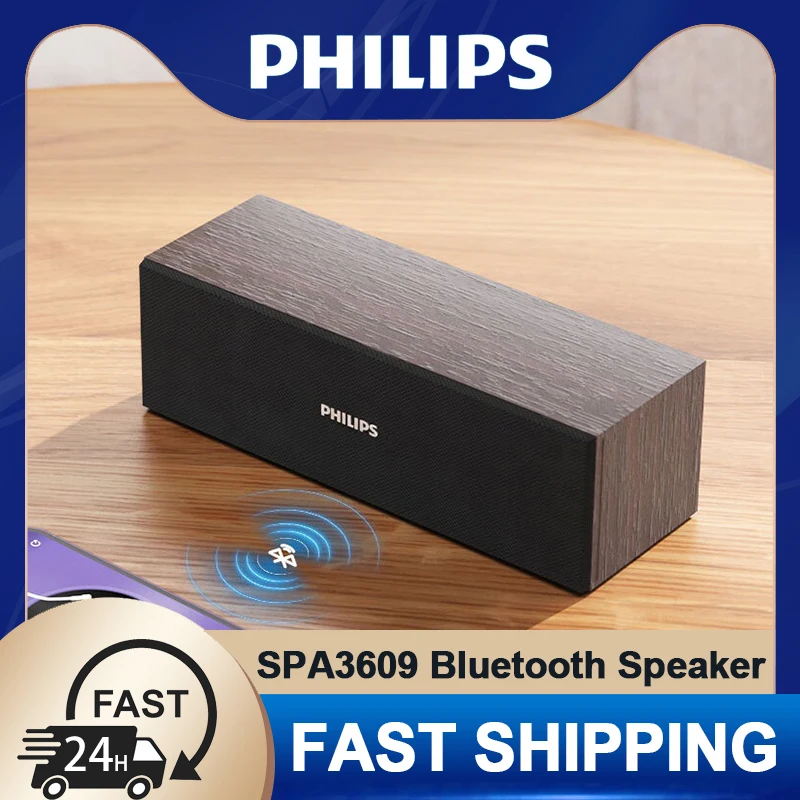 Philips-SPA3609-Wireless-Bluetooth-Voice-Box-HiFi-Stereo-Desktop-port ...