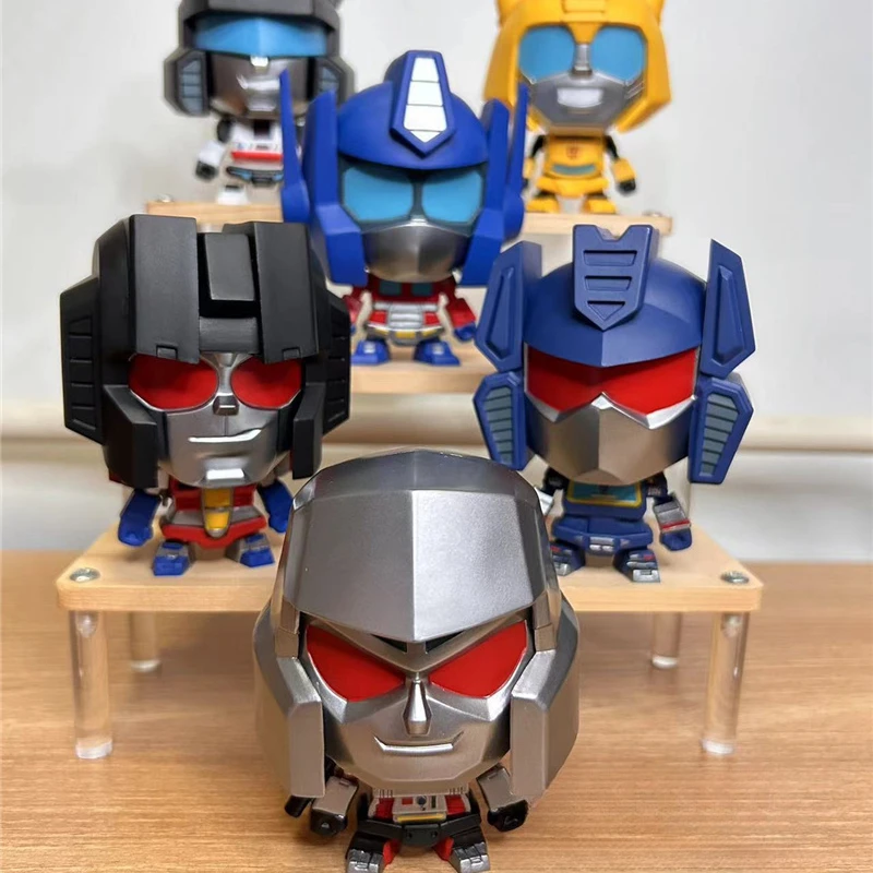 Transformers-Q-version-Cartoon-Figure-Optimus-Prime-Bumblebee-Megatron ...