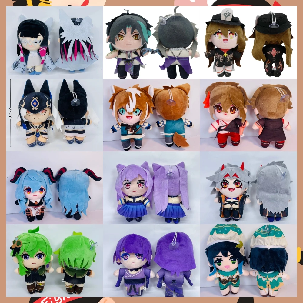 Genshin-Impact-Plush-Pendant-Doll-Zhong-Li-Xiao-Hu-Tao-Klee-Paimon ...