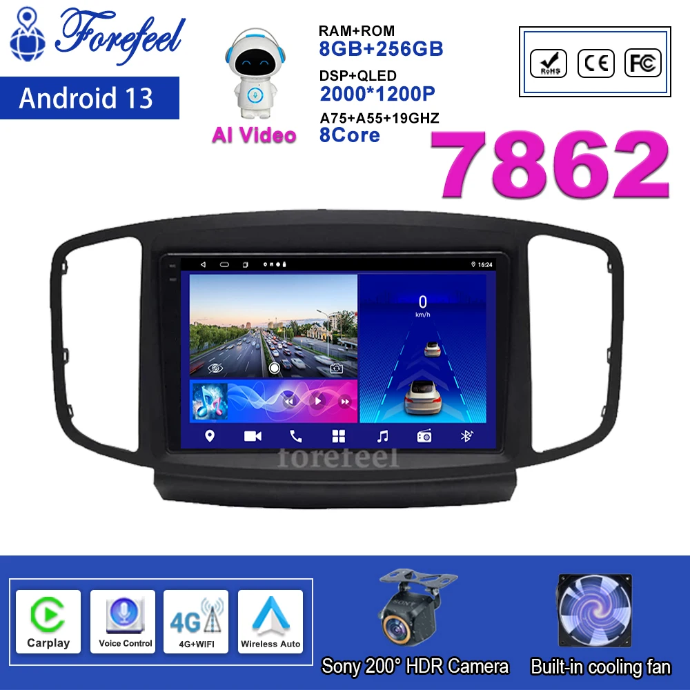 Android-13-For-Foton-Tunland-E7-Savanna-2019-2021-Multimedia-Navigation ...