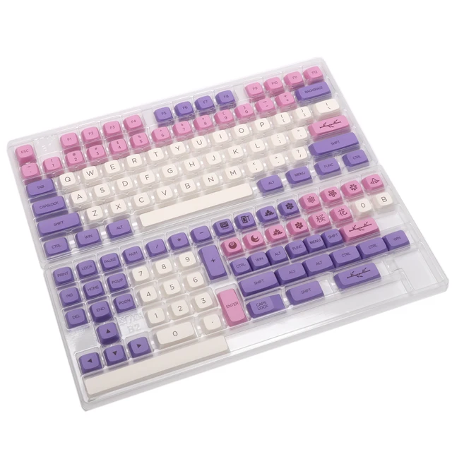 Keypro Hana Ethermal Dye Sublimation fonts PBT keycap For Wired USB ...