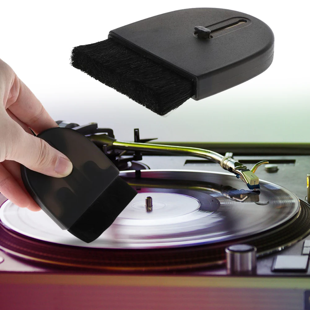 Vinyl-Record-Cleaning-Brush-Turntable-LP-Phonograph-Player-Cleaning ...