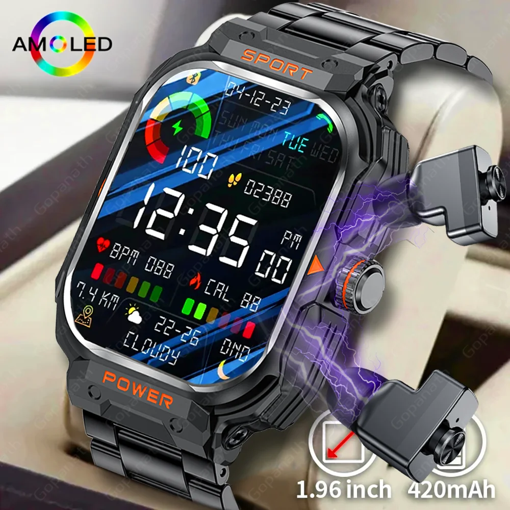 2024-New-Smart-Watch-TWS-Headset-Two-In-One-Wireless-Bluetooth-Dual ...