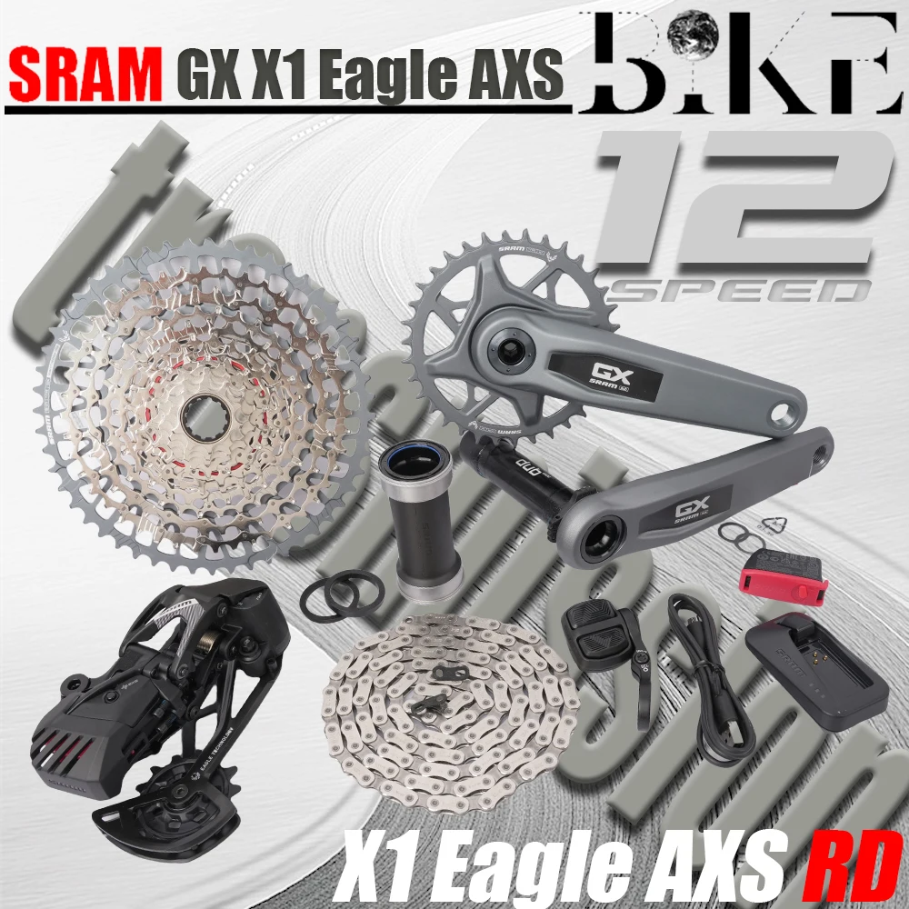 SRAM-X1-GX-Eagle-AXS-12-Speed-12V-Rear-Derailleur-POD-Shifter-Right ...