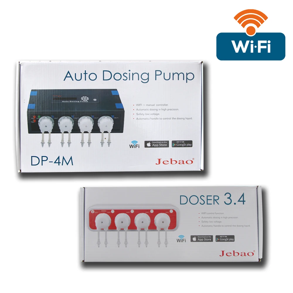 Jebao Dp2 Dp3 Dp4 Dp-3s Dp-4s Coral Cylinder Automatic Titration Pump ...