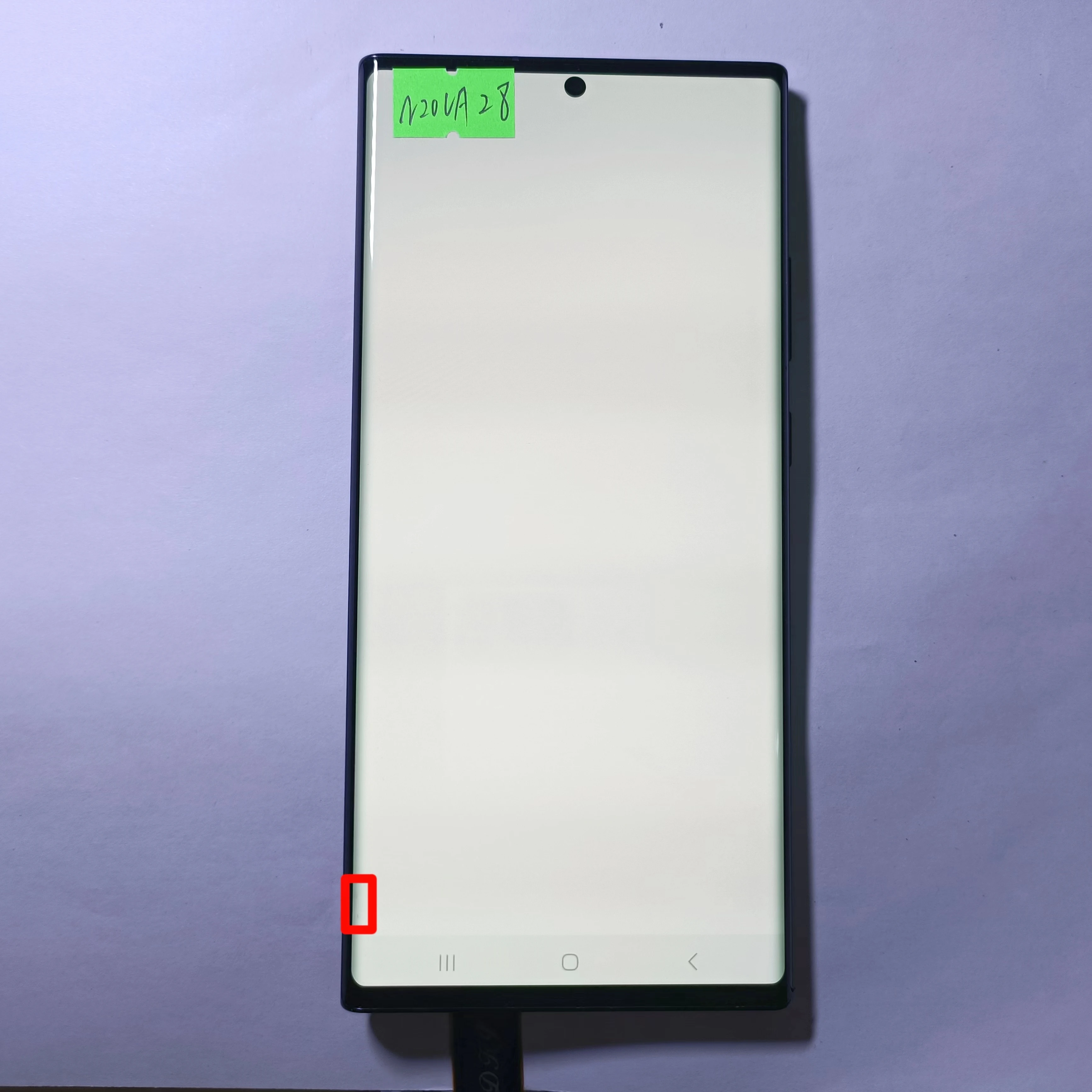 Original-intelligent-display-screen-assembly-Galaxy-note-20-ultra-LCD ...