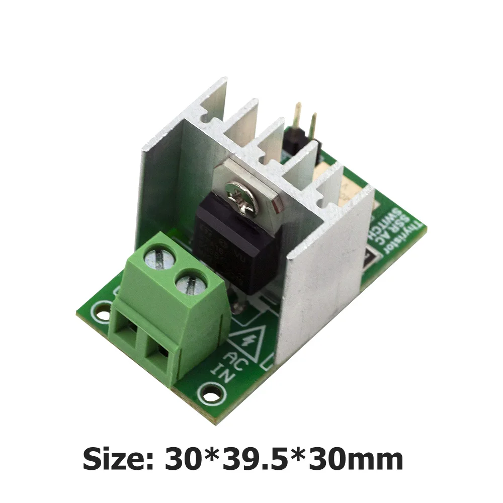 SSR - solid state relay AC Switch for microcontrollers , 3.3V~12V logic ...