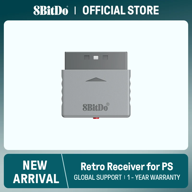 8BitDo-Retro-Receiver-for-PS1-PS2-and-Windows-Compatible-with-Xbox ...