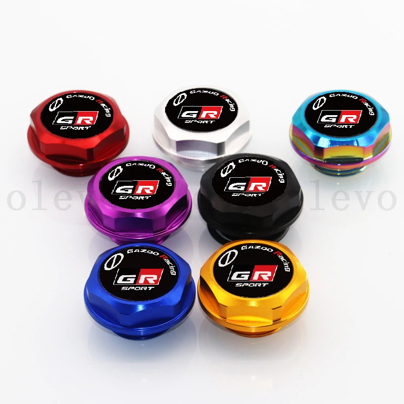 Aluminium-Car-Engine-Oil-Cap-GR-Sport-Car-Oil-Fuel-Tank-Cap-Engine ...