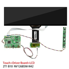 Original BOE 12.6 Inch NV126B5M-N42 NV126B5M 1920x515 SRGB TFT Touch Lcd Display Screen With ...