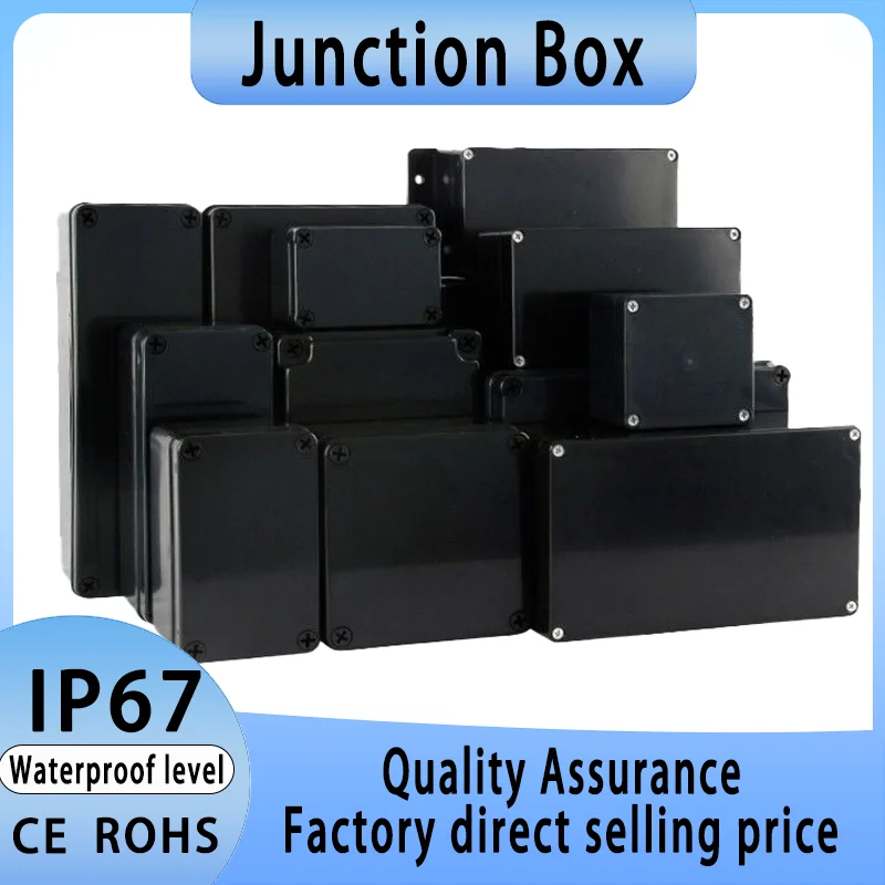 Plastic-Waterproof-Box-ABS-Flame-Retardant-Outdoor-Waterproof-Junction ...
