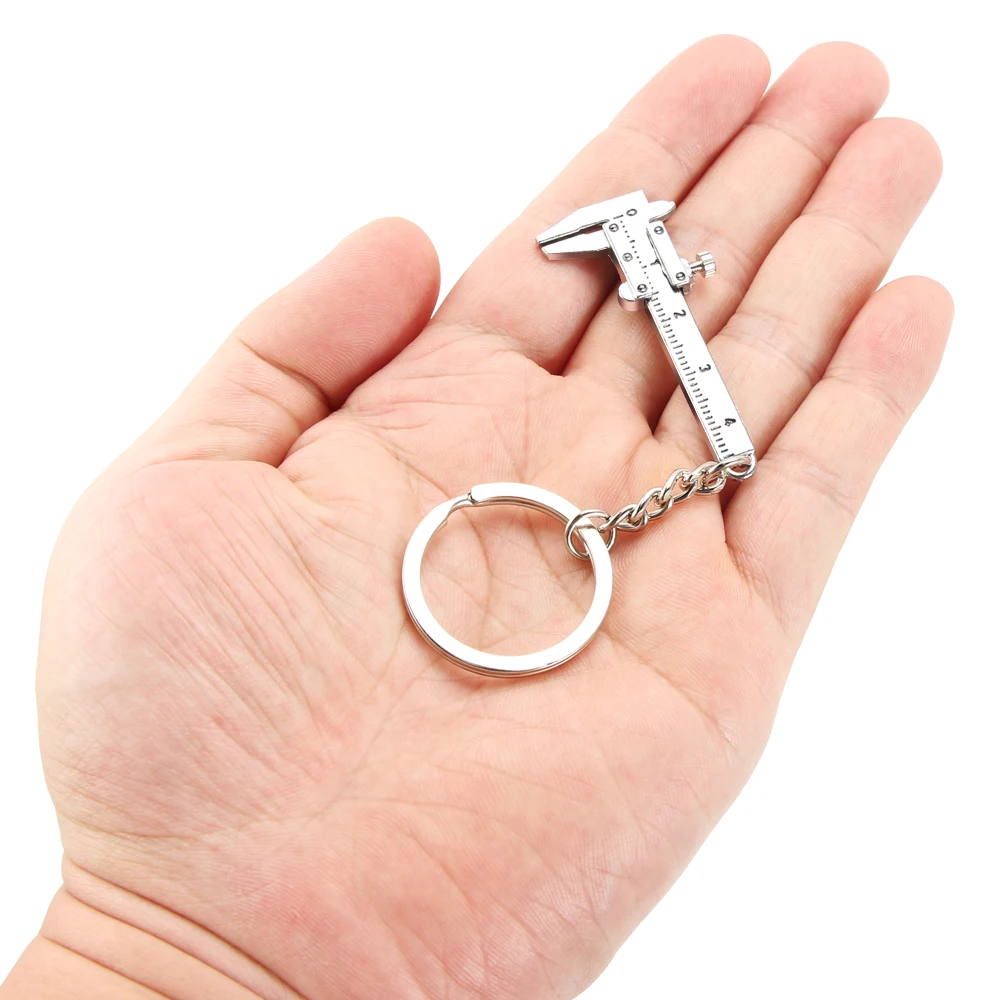 New-fashion-car-key-mini-vernier-caliper-keychain-for-Audi-A3-A4-A5-A6 ...