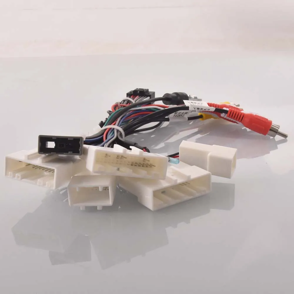 Car-Radio-Stereo-Wiring-Harness-Cable-Adapter-Android-16pin-For-Nissan ...