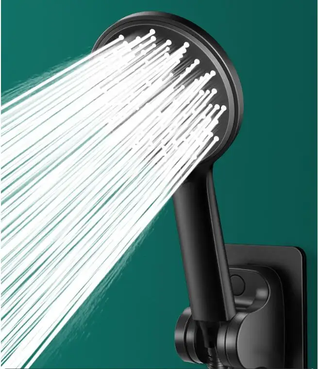 130mm-Big-panel-High-Pressure-Shower-Head-5-Modes-Adjustable-Shower ...