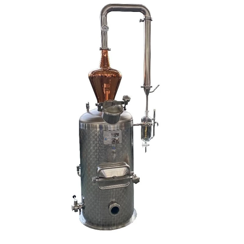 100L Small essential oil making machine Distiller still Column Home ...