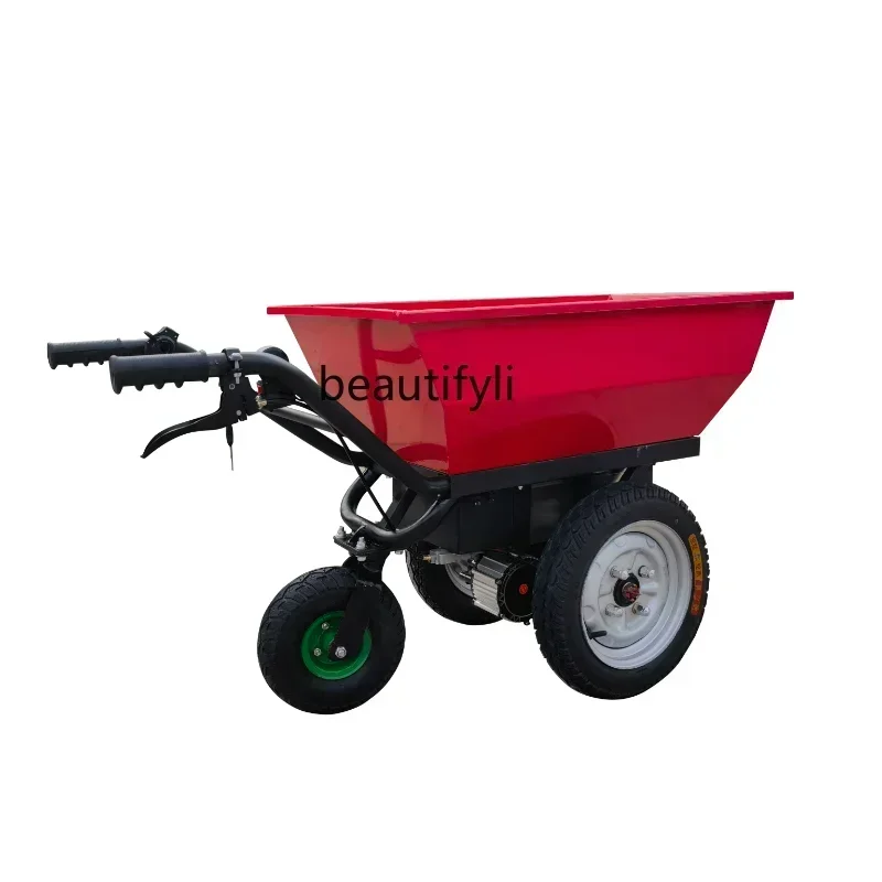 lt-Electric-Trolley-Lorry-Double-Wheel-Agricultural-Electric-Hand-Push ...