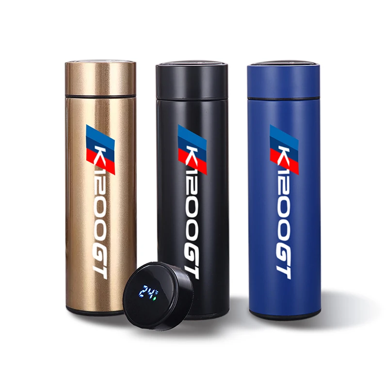 Car Style Smart Led Temperature Display Thermos Mug 500ml Travel Sports ...