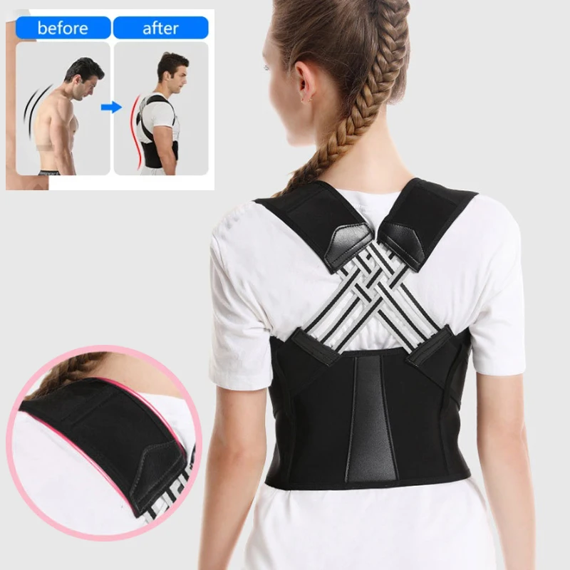 Adjustable-Back-Posture-Corrector-Belt-Women-Men-Prevent-Slouching ...