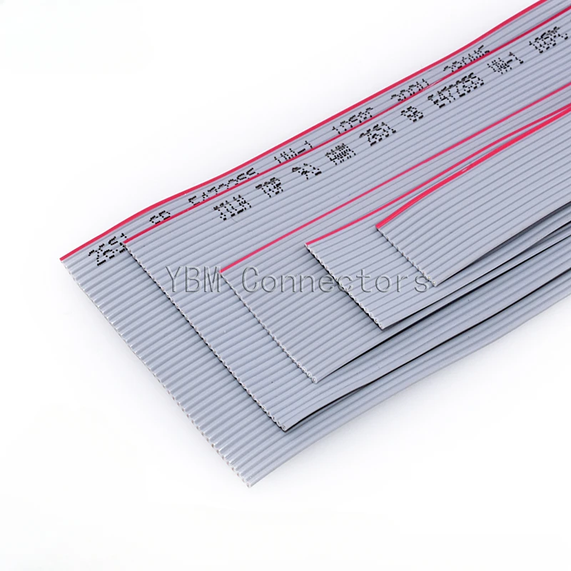 1M-1meter-Gray-Flat-Ribbon-Cable-FC-Data-Wire-Line-1-27mm-Spacing-Pitch-10P-12.jpg