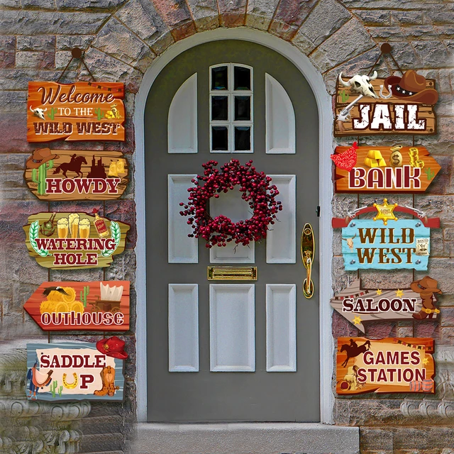 Wild Wild West Decorations