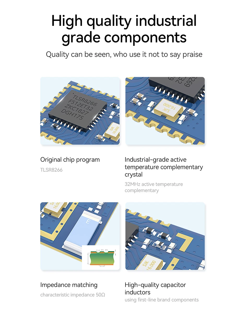 TLSR8266 Bluetooth EBYTE Serial To Ble Slave Module Ble4.2 UART SMD E104-BT05 Прозрачная ...