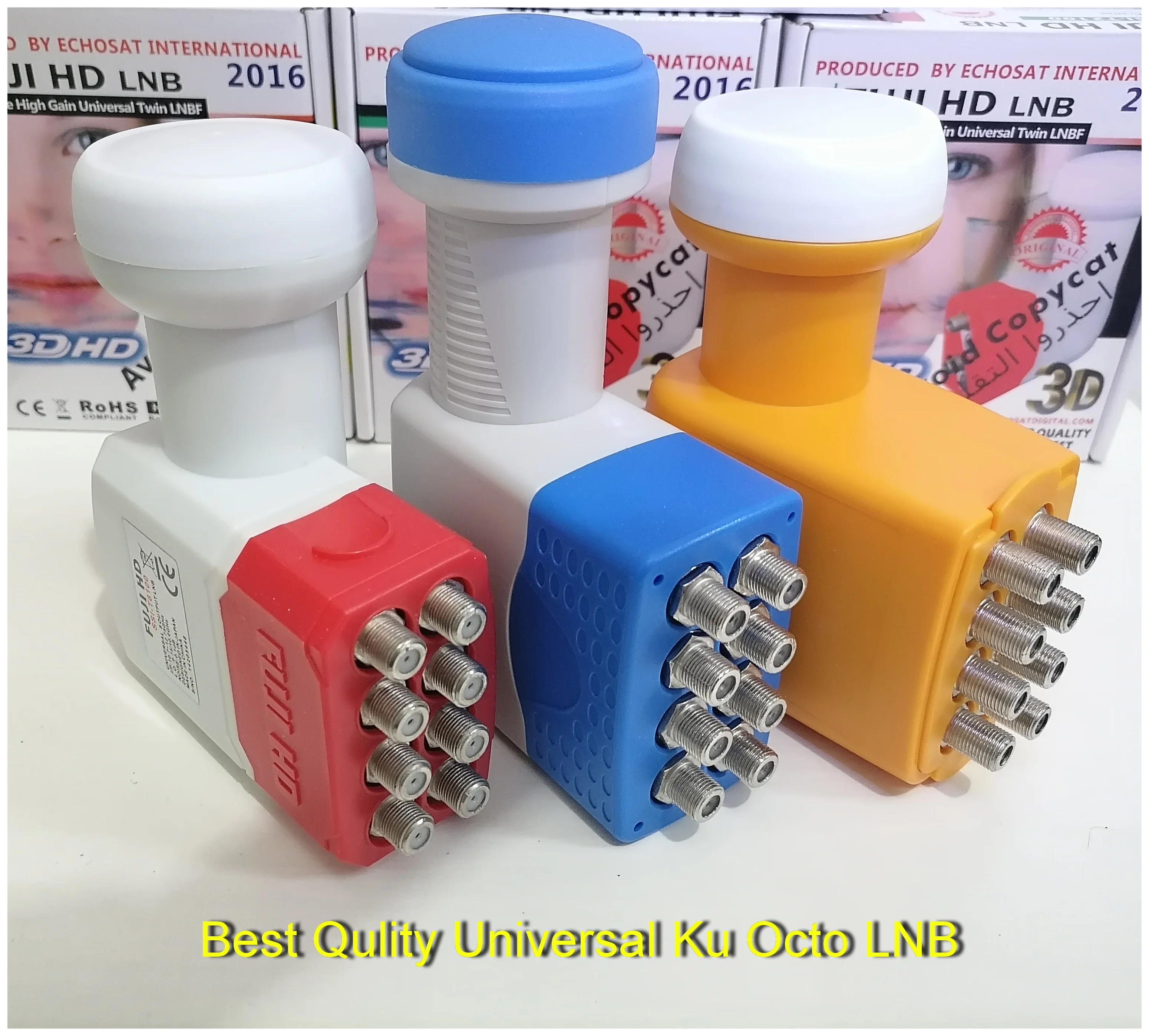 FUJI T8100 Best Digital Universal KU Band Octo 8 Output LNB High Gain ...