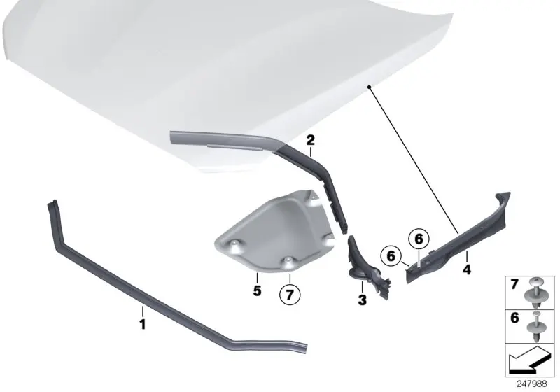 New for Car OE 51217182007 63217313041 11537603223 51767239146 ...
