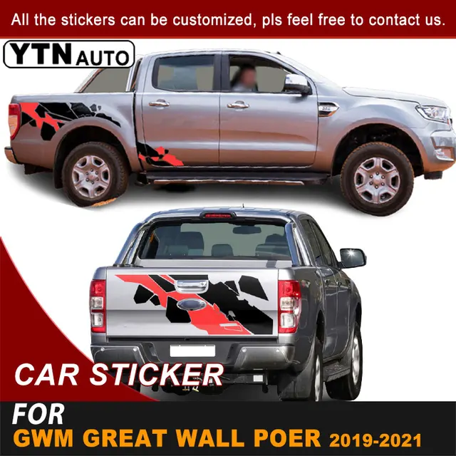 For GWM Cannon Ute Great Wall Poer 2019 2020 2021 Side Body, 49% OFF