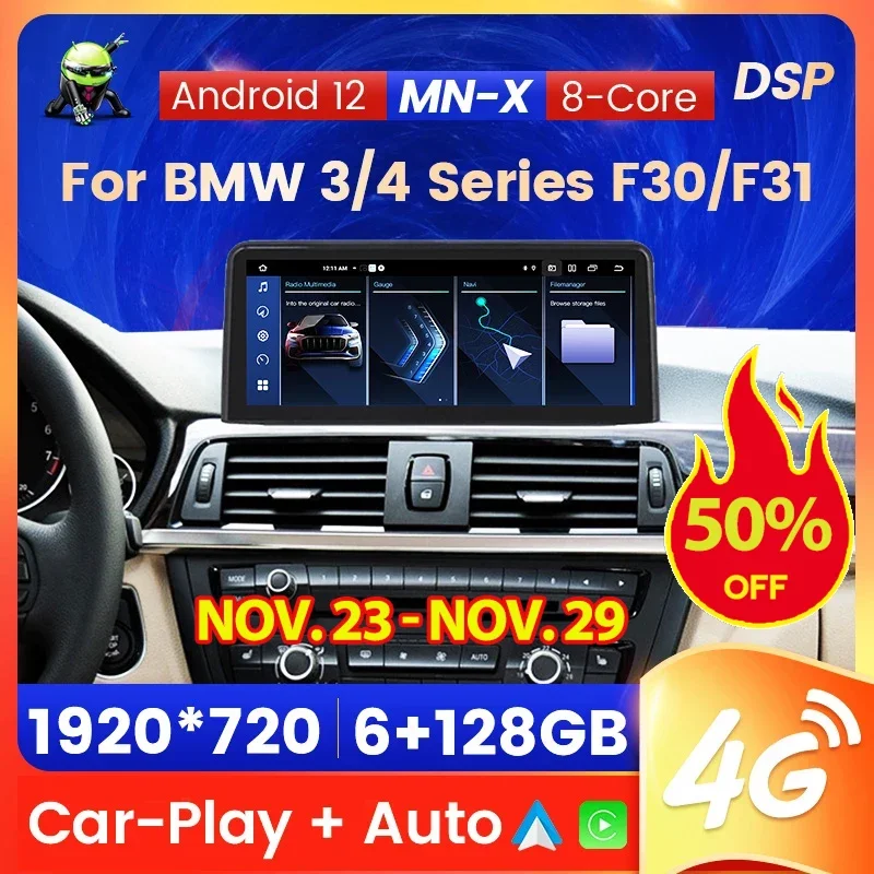 10-25-Multimedia-Auto-Smart-System-Carplay-Auto-f-r-BMW-Serie-f30-f31 ...
