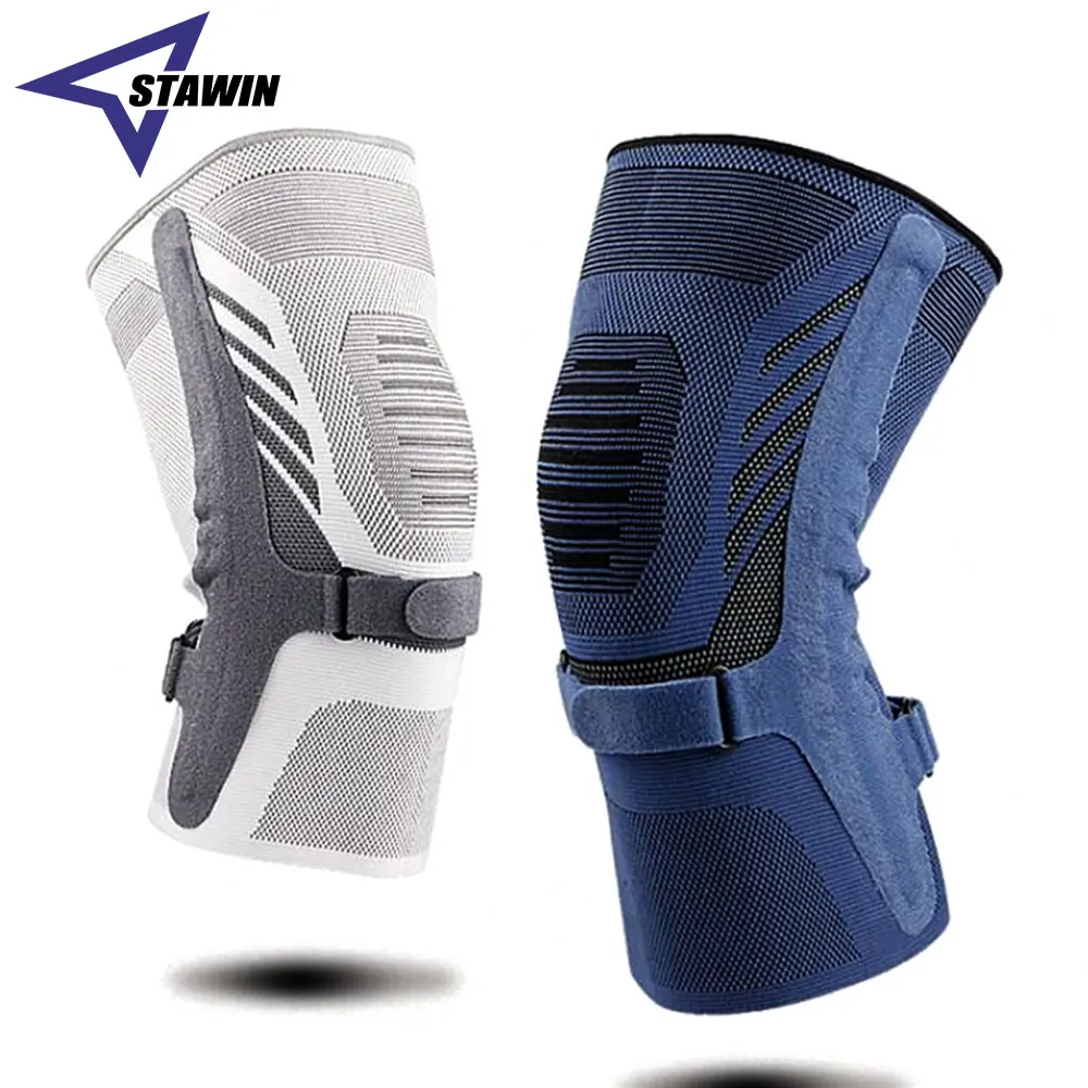 Sports-Knee-Pads-for-Gym-Men-Women-Pressurized-Elastic-Knee-Support ...