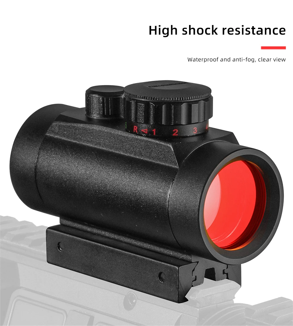 FIRE WOLF 1x40 Hunting Tactical Holographic Riflescopes Red Green Dots ...