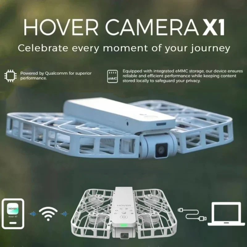 HOVER Air X1 Hover Camera X1 Revolutionary Flying Camera 125g Ultra ...