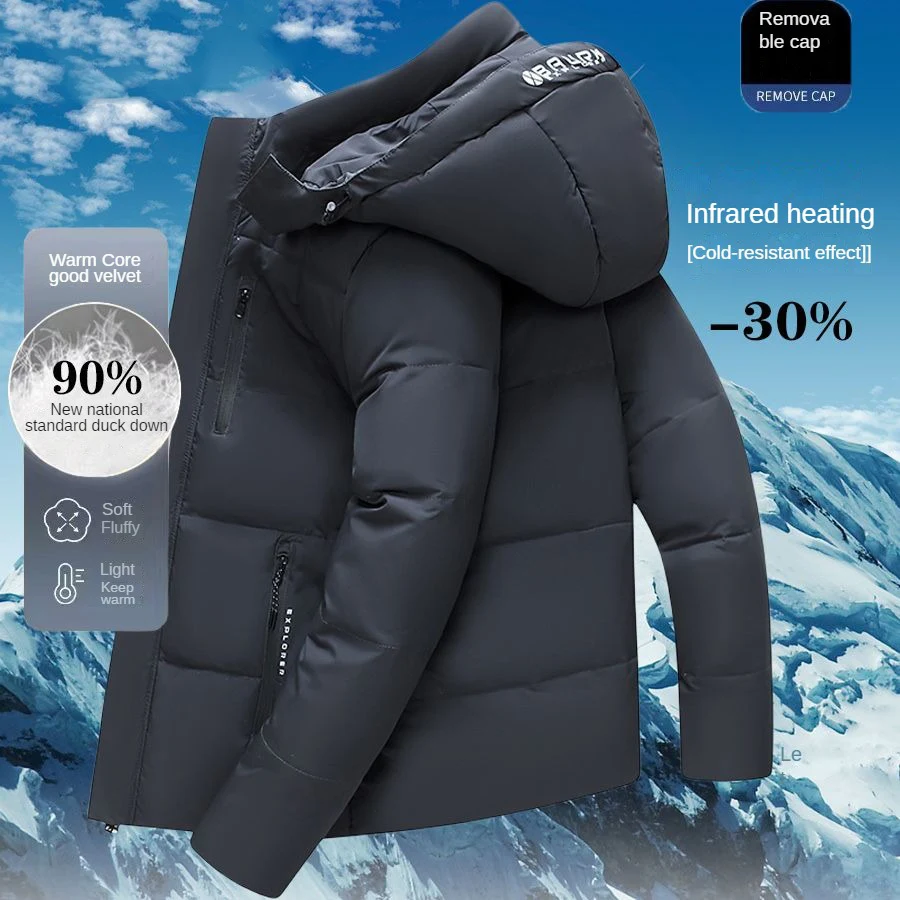 John Canada Goose|men's Luxury Goose Down Coat - Warm Winter Jacket ...