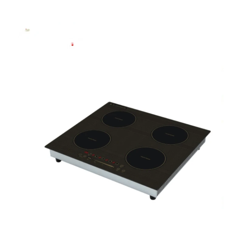 New Special Design Color Gold Crystal Glass 4 burners Induction hob ...