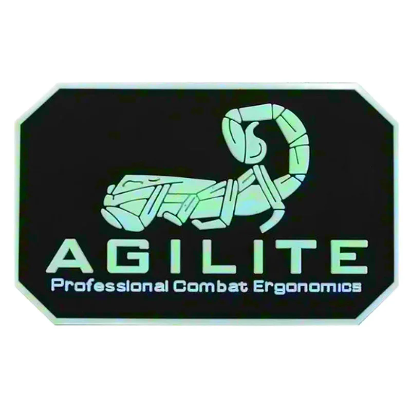 Scorpion-AGILITE-Luminous-Light-PVC-Patches-Tactical-Morale-Badge-Armband-Hook-Loop-Patch-for ...