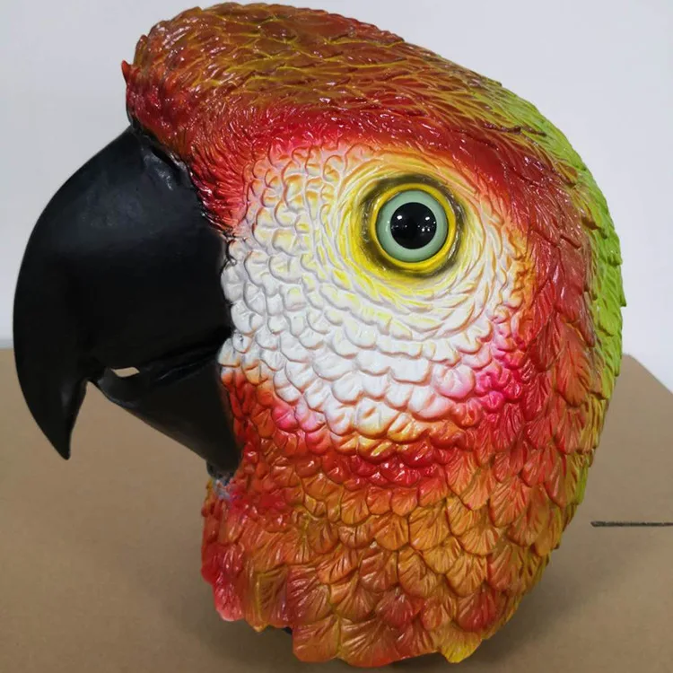 Animal-Parrot-Mask-Halloween-Animal-Cosplay-Party-Costume-Props ...