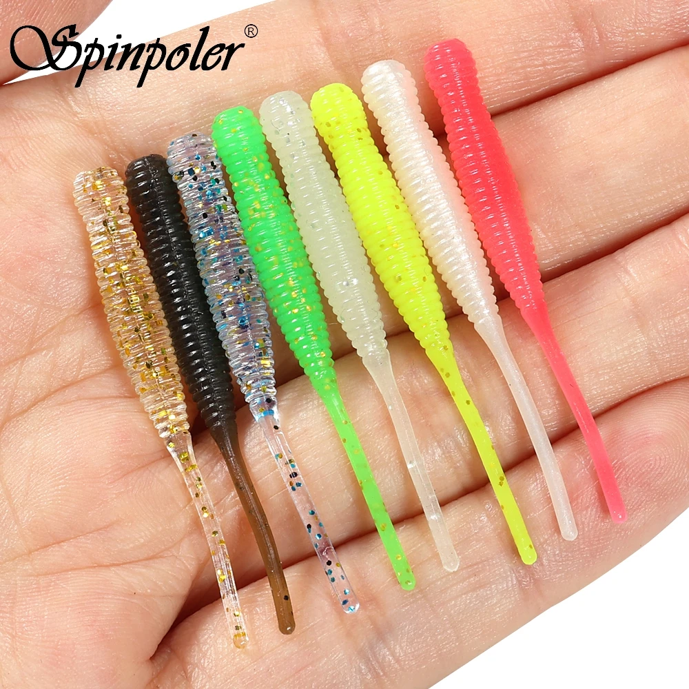 Spinpoler-Ajing-Soft-Lure-Pintail-Worm-Luminous-Jig-Swimbait-Rock-Fish ...