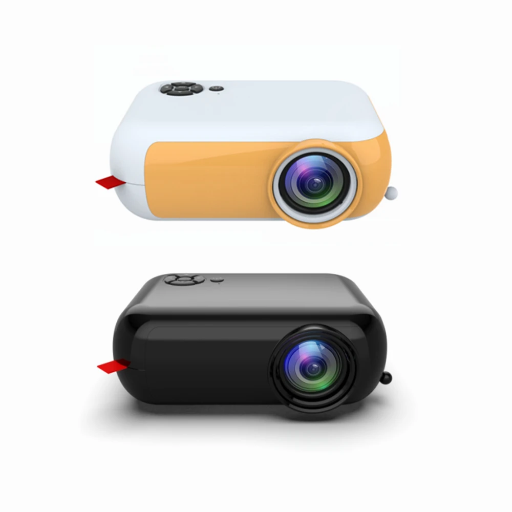 Mini Projector A10 Mini Beamer Support 1080P 480*360 Pixel Portable USB ...