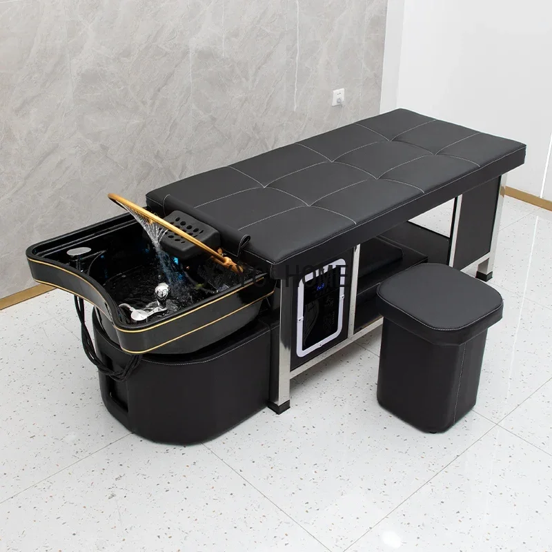 Water-Circulation-Shampoo-Chair-Hair-Lounge-Shower-Head-Shampoo-Thai ...