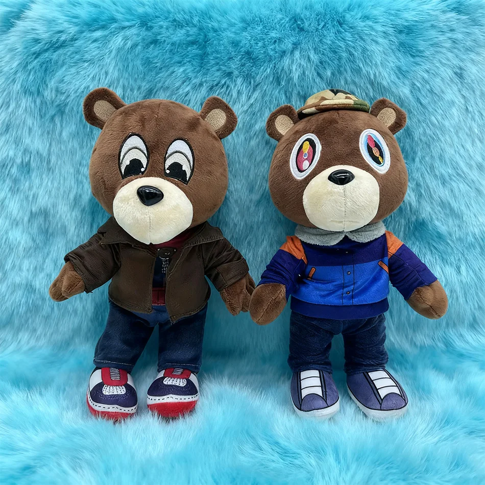 Kawaii Kanye Dropout Bear Teddy Bear Plush Toys Kanye West Graduation ...