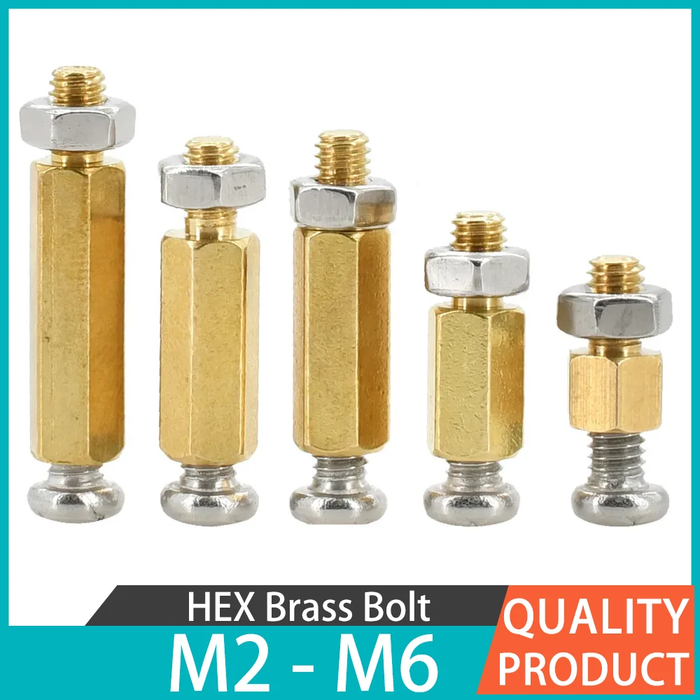Screw-Bolt-Nut-Kit-Thread-Hex-Hexagon-Motherboard-Standoff-PCB-Pillars ...
