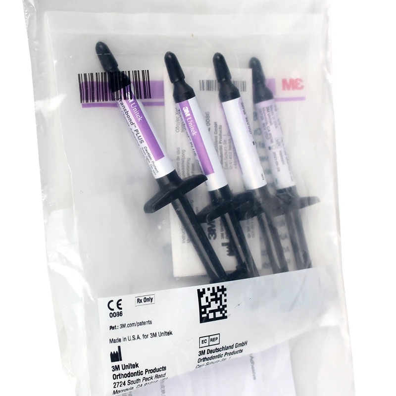 4PC 3M Transbond PLUS Color Change Adhesive 712 103 Dental Orthodontic ...